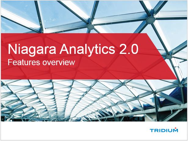 Niagara Analytics 2.0